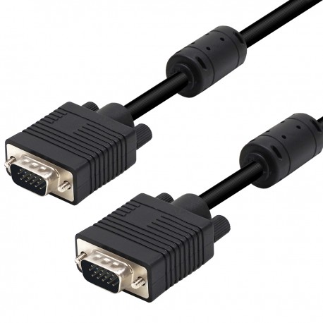 Cordon écran VGA HD 15 M/M Haute Qualité avec ferrites 3 00m WAYTEX.fr