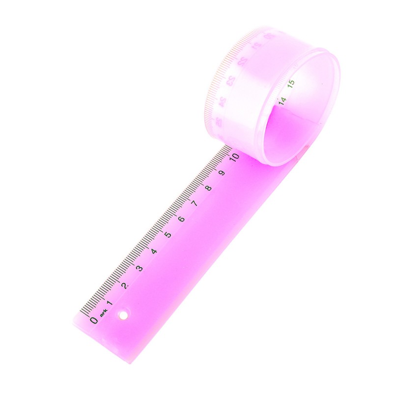 Règle 30cm simple marquage transparente incassable WAYTEX.fr